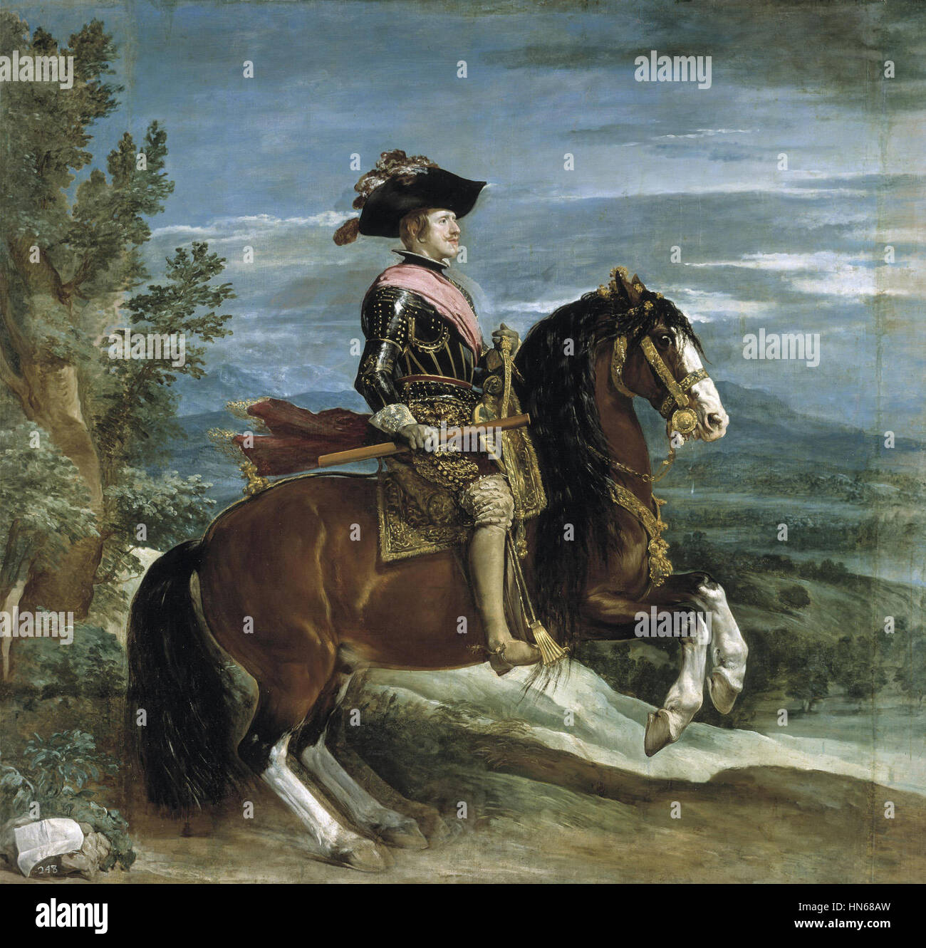 1634-35), 69 Velázquez - Felipe IV (Museo del Prado Stock Photo - Alamy