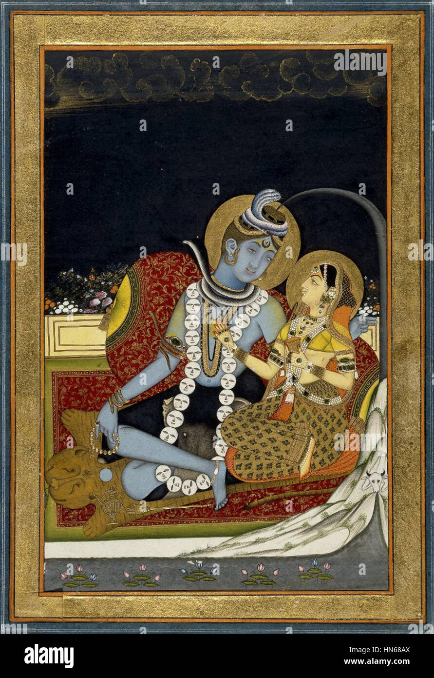 Parvati seated hi-res stock photography and images - Alamy