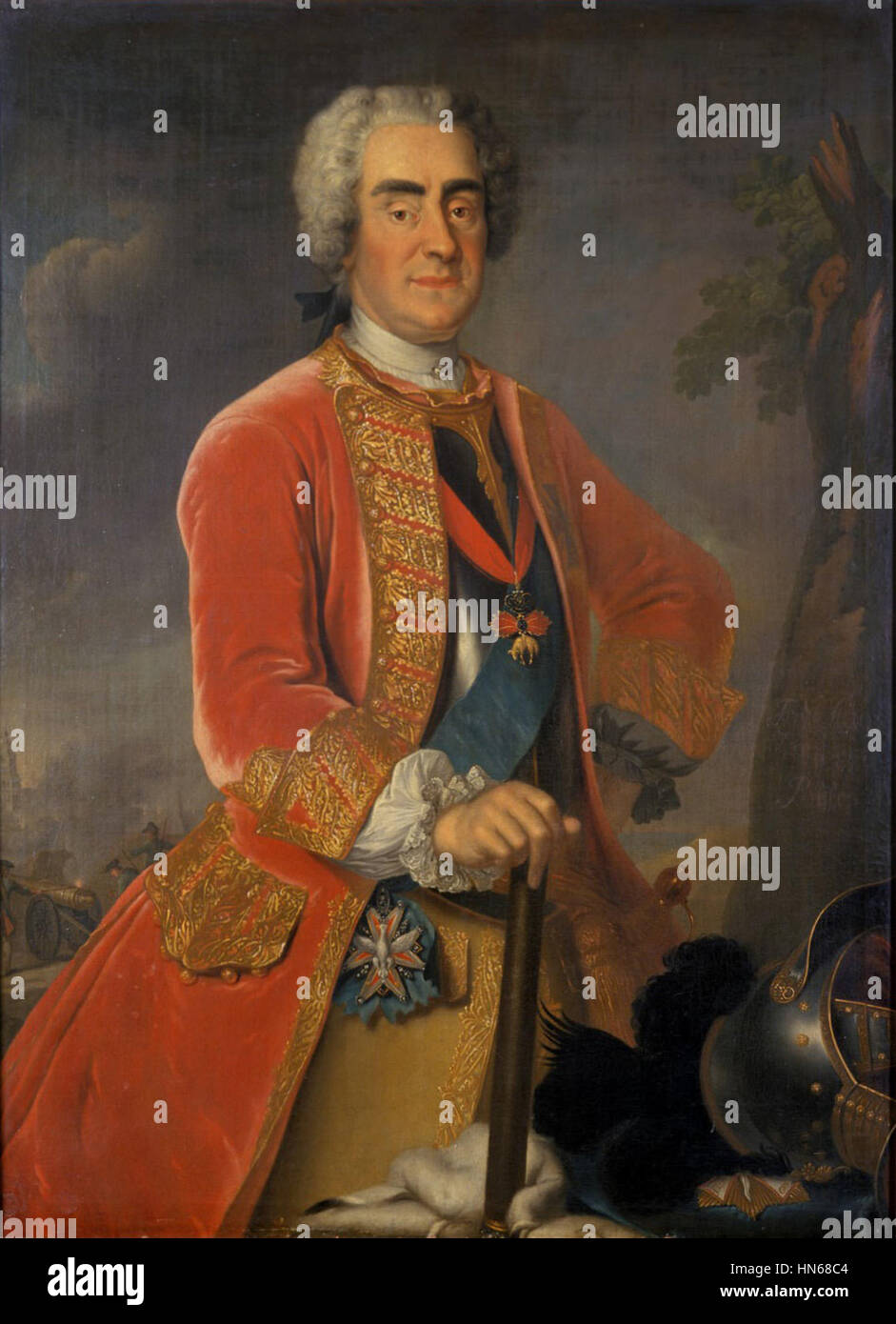 August Mocny, a figure in 18th-century art, is known for his ...