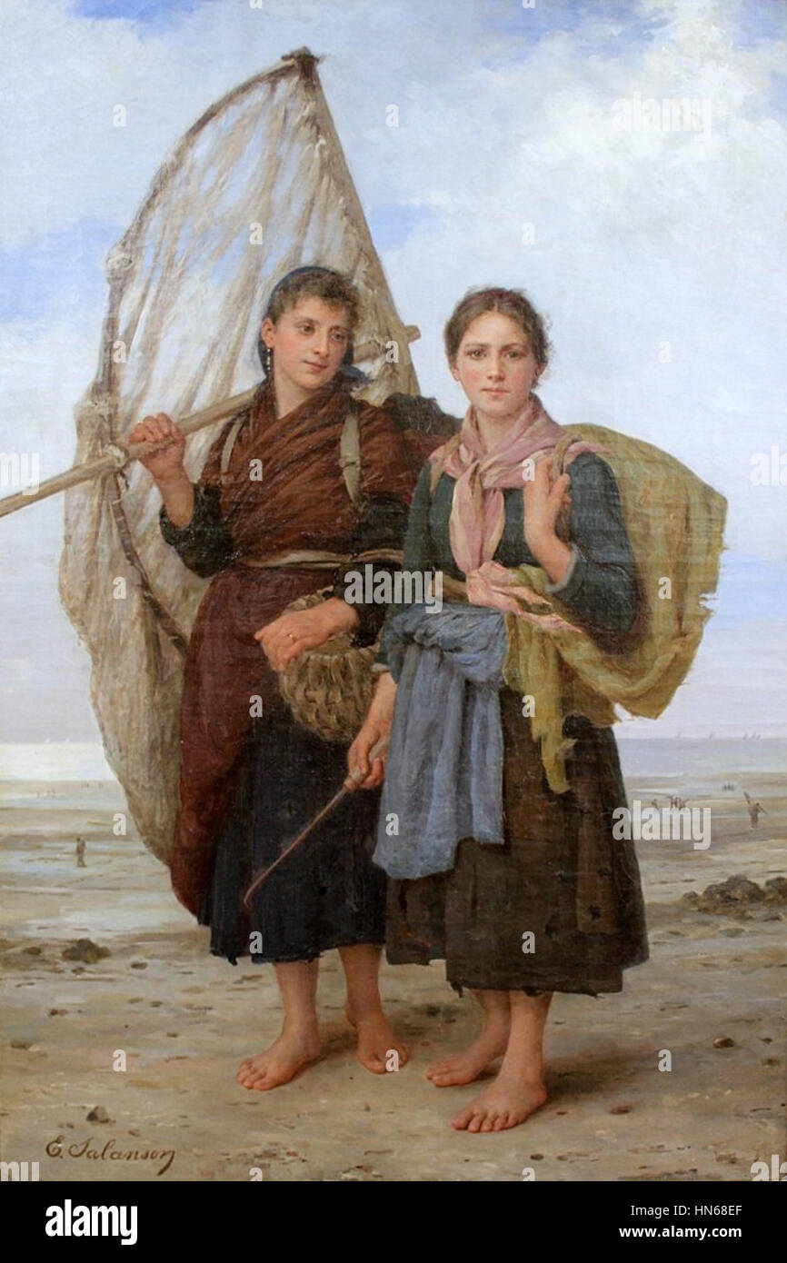 A marée basse Stock Photo - Alamy