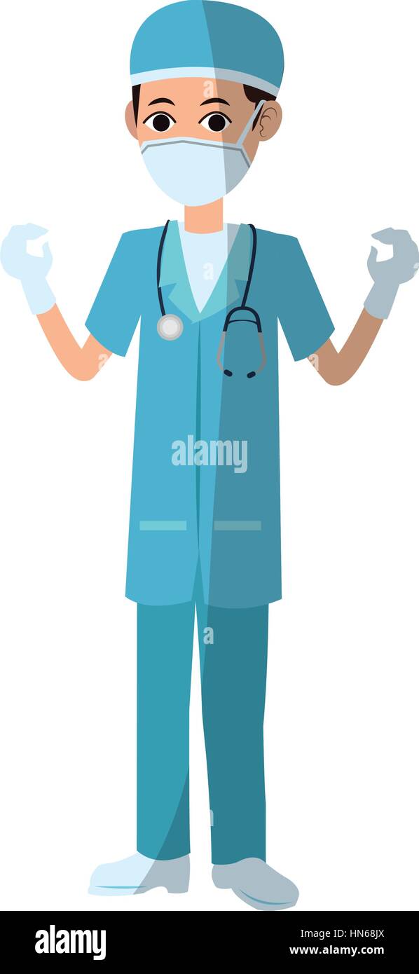 man medical nurse Stock Vector Image & Art - Alamy