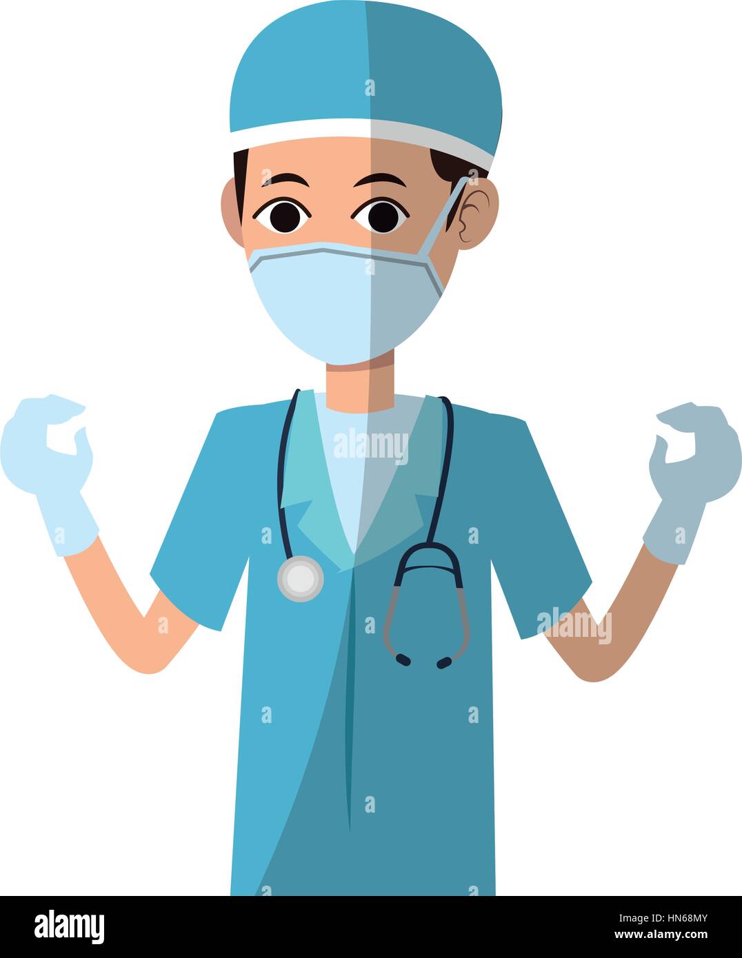 man medical nurse Stock Vector Image & Art - Alamy