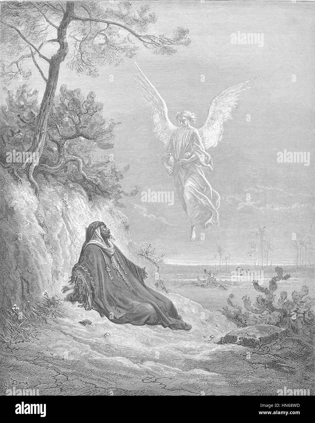 Elijah and the angel hi-res stock photography and images - Alamy
