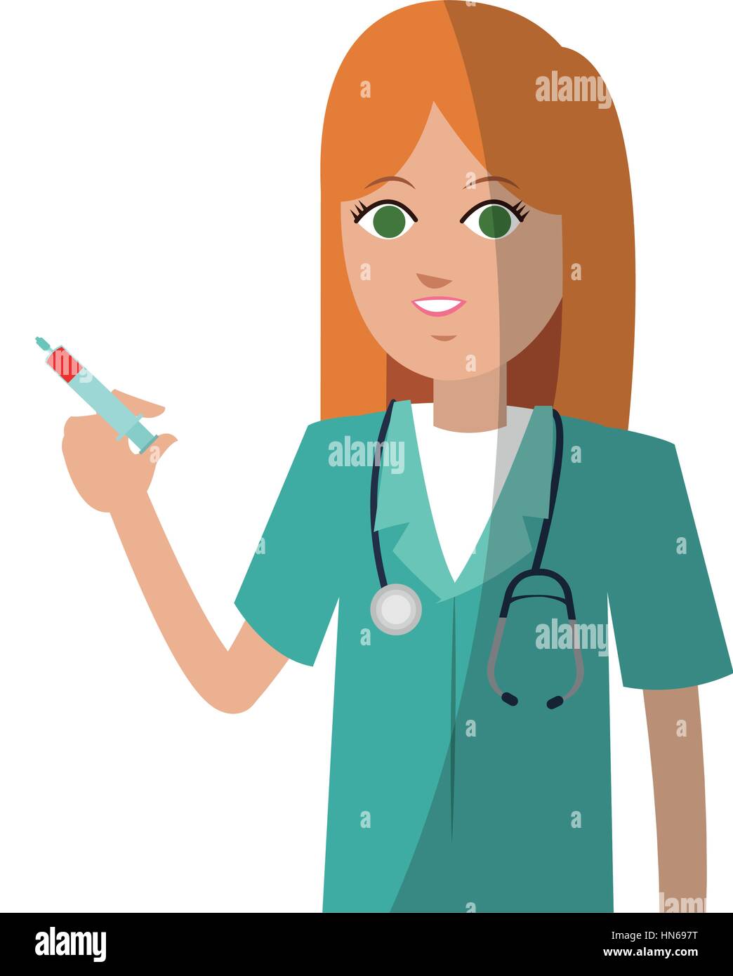 woman medical nurse Stock Vector Image & Art - Alamy