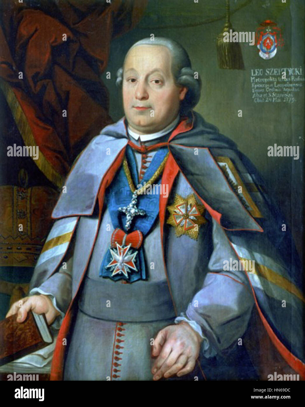Лев Шептицький. Леў Шаптыцкі (1779 Stock Photo - Alamy