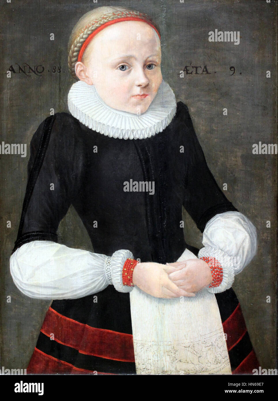 1588 Bildnis der Maria Jacobina Völker Stock Photo - Alamy