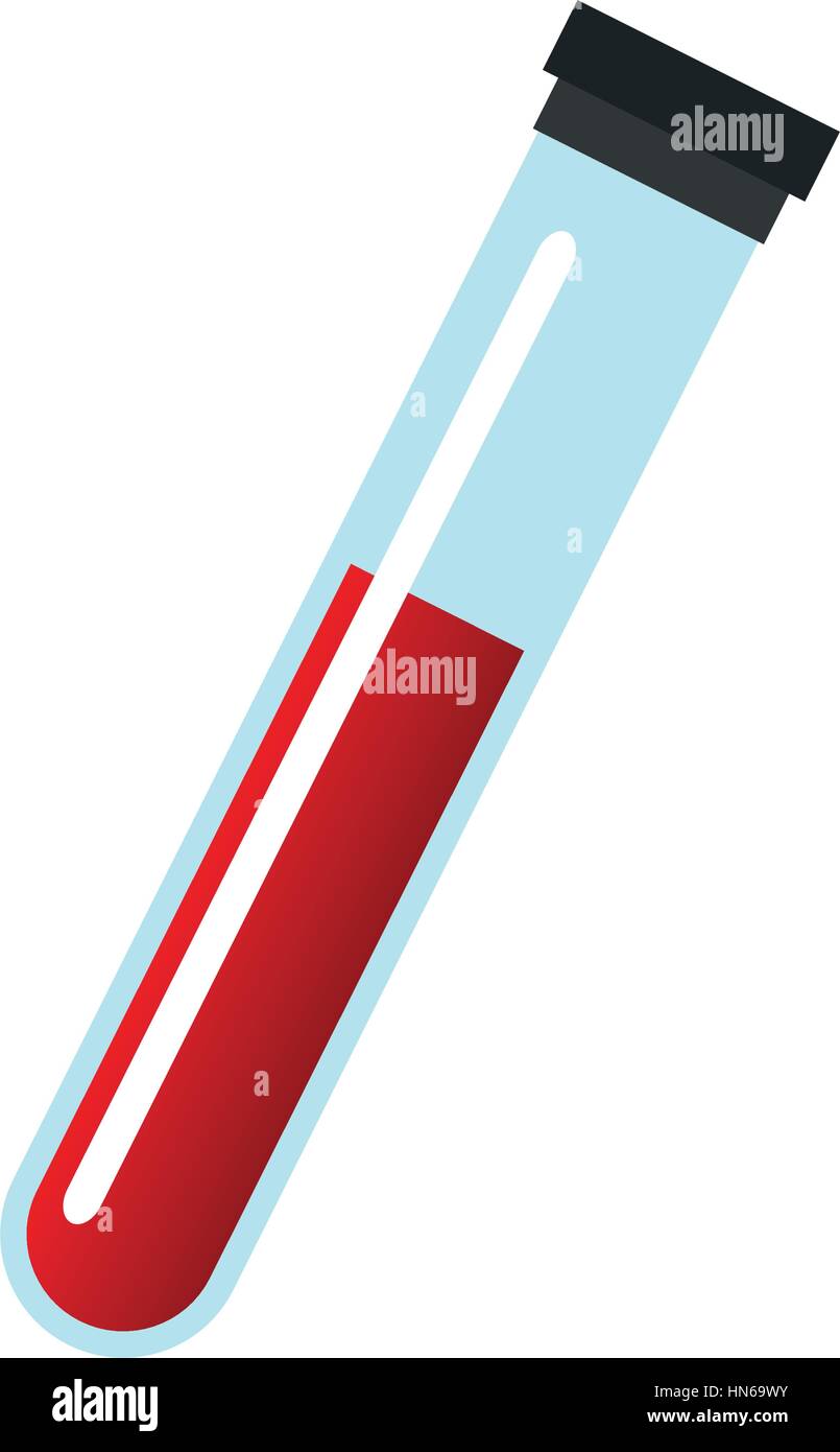 tube with blood Stock Vector Image & Art - Alamy