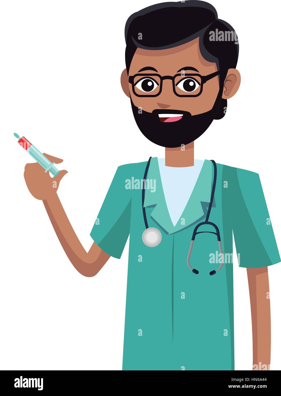 man medical nurse Stock Vector Image & Art - Alamy