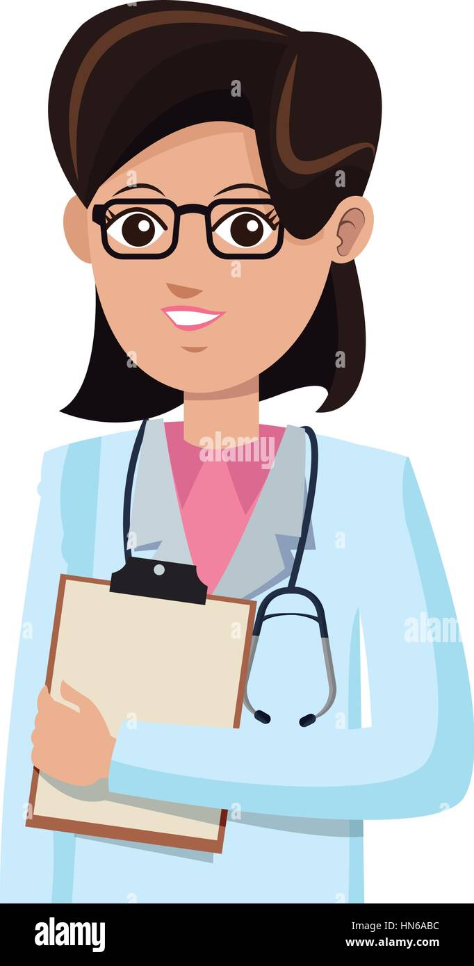 woman medical doctor icon Stock Vector Image & Art - Alamy