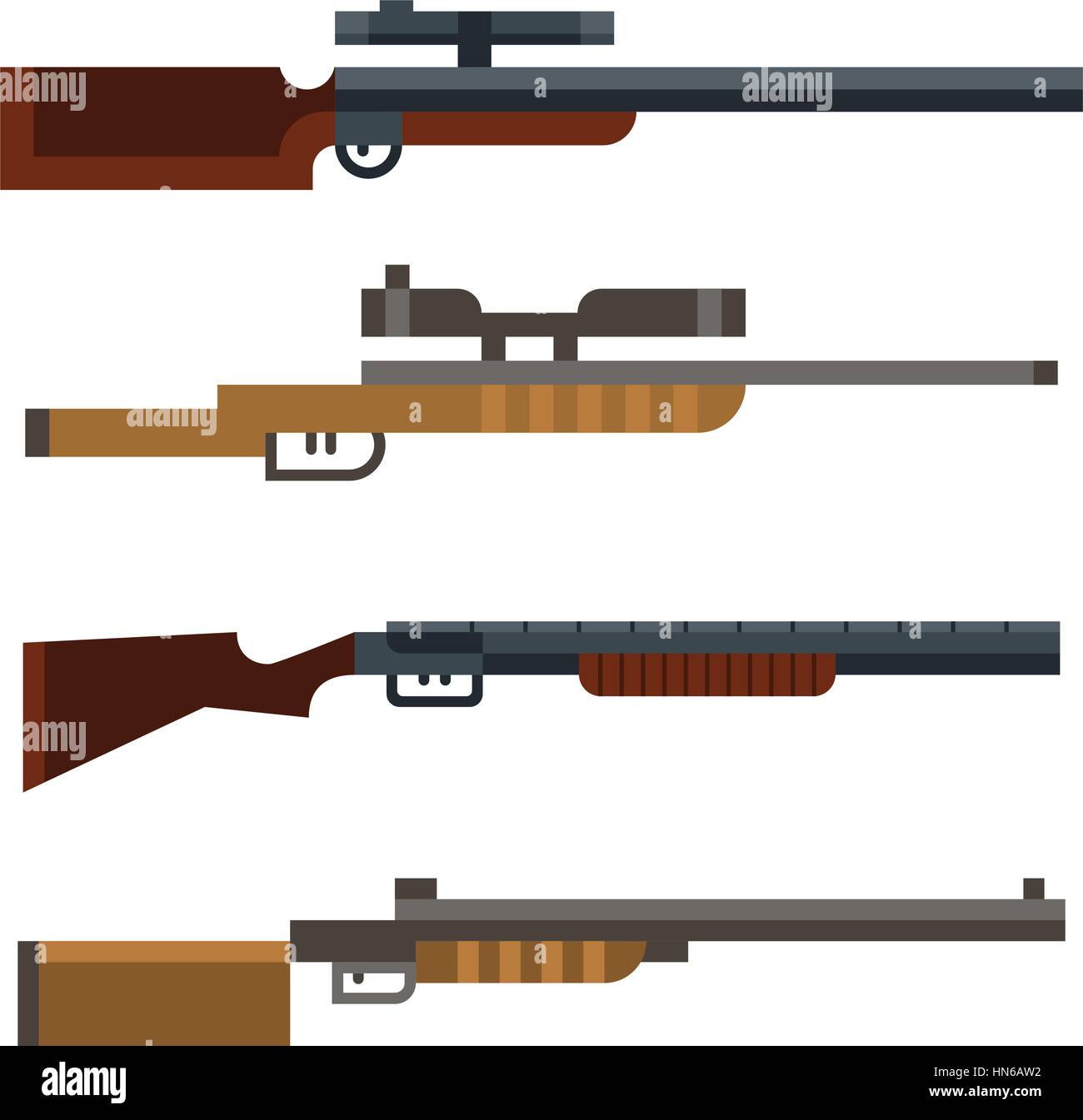 Chest shotguns Stock Vector Images - Alamy