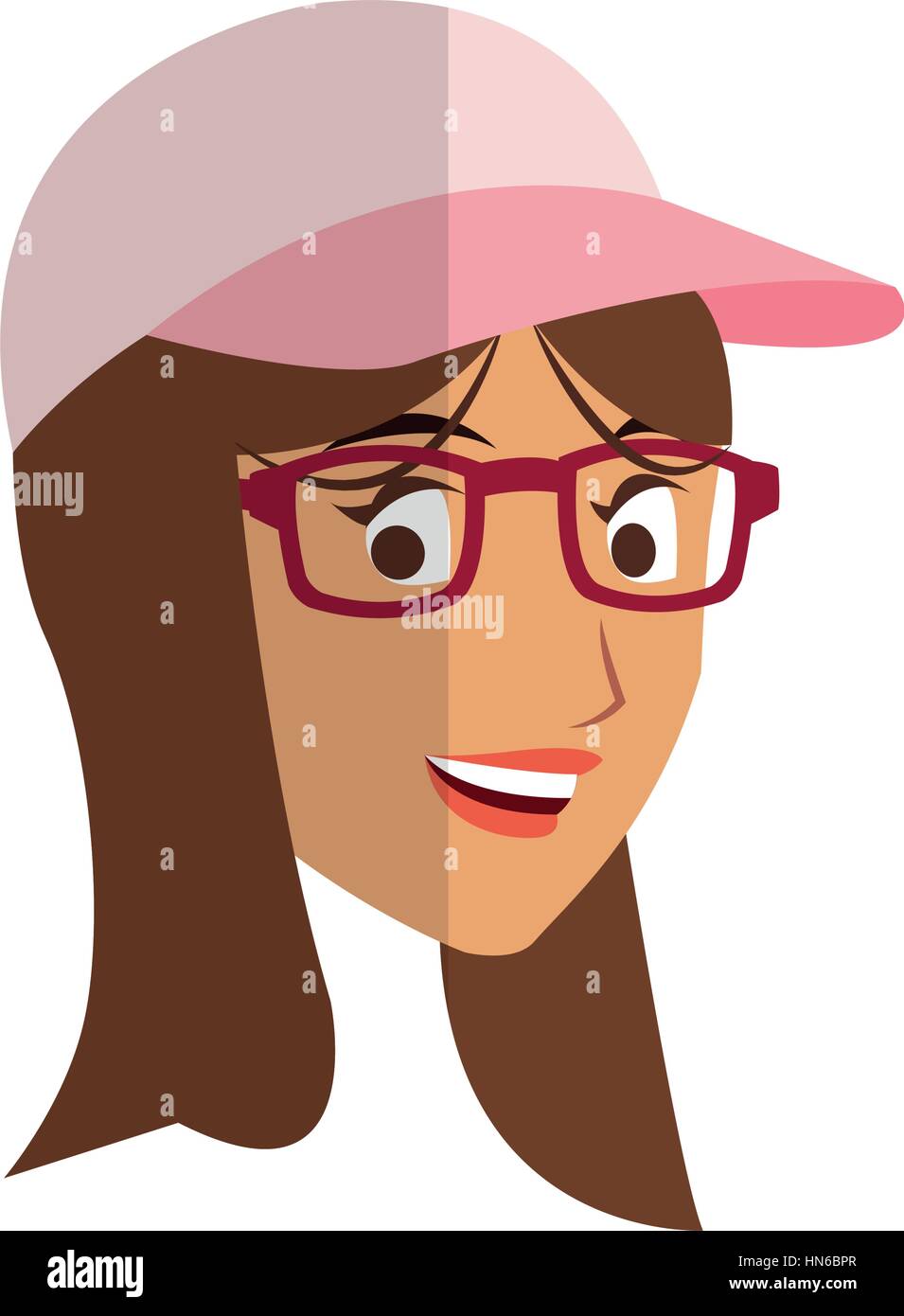 young girl icon Stock Vector Image & Art - Alamy