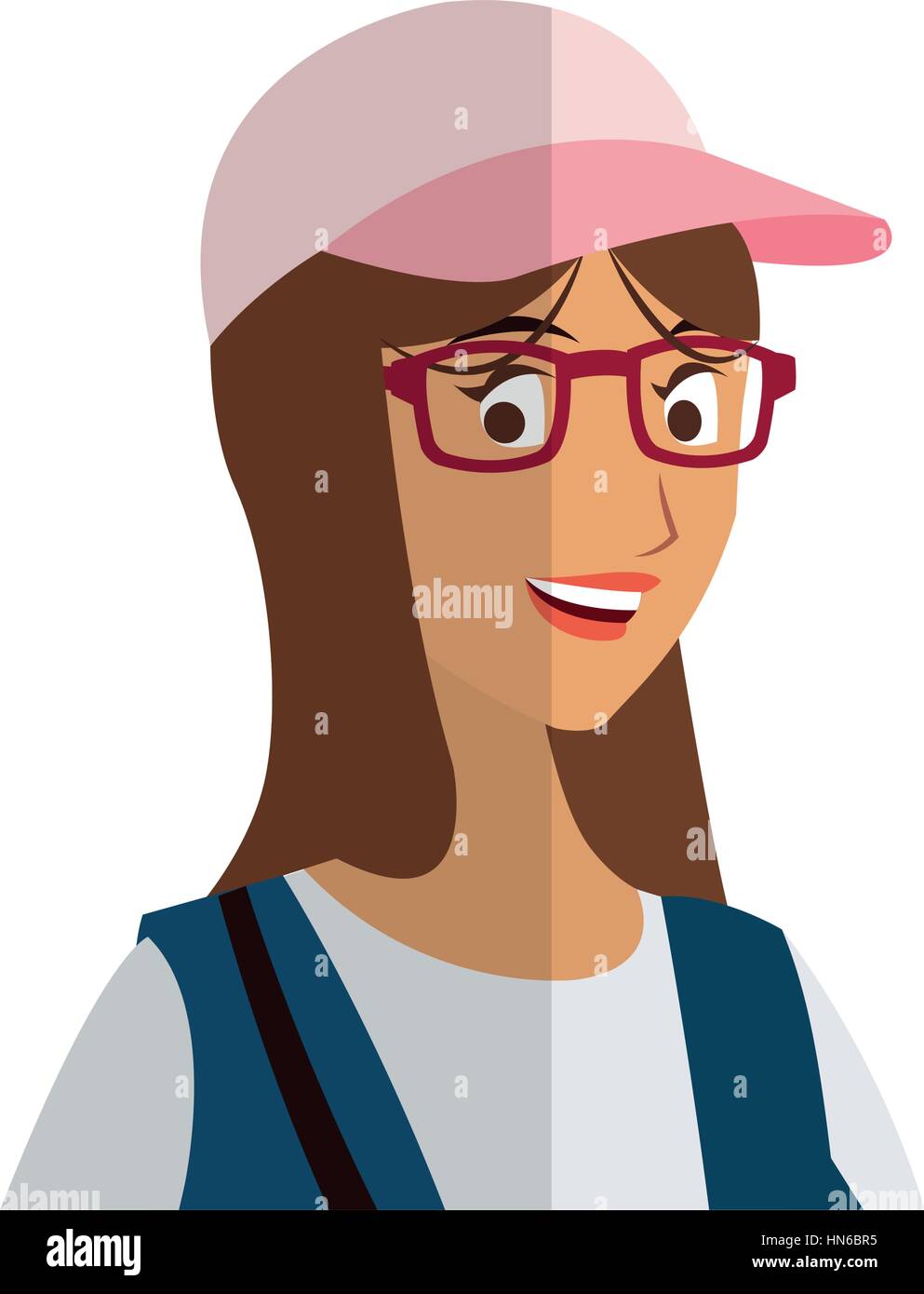 young girl icon Stock Vector Image & Art - Alamy