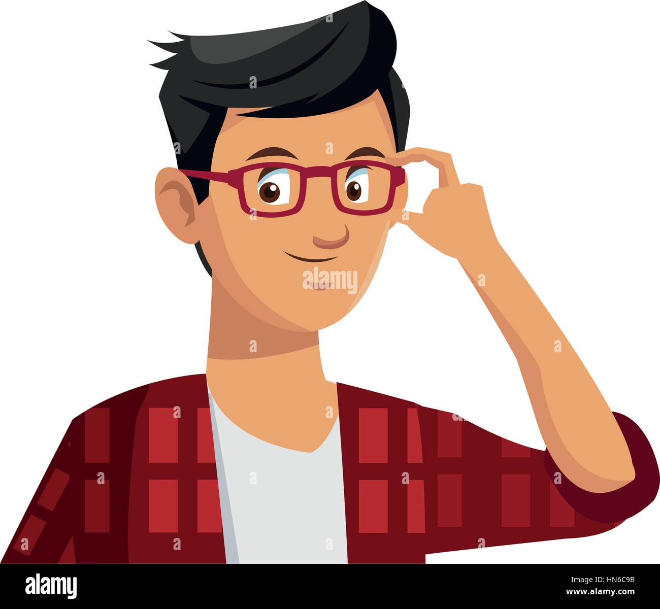 young guy cartoon icon Stock Vector Image & Art - Alamy