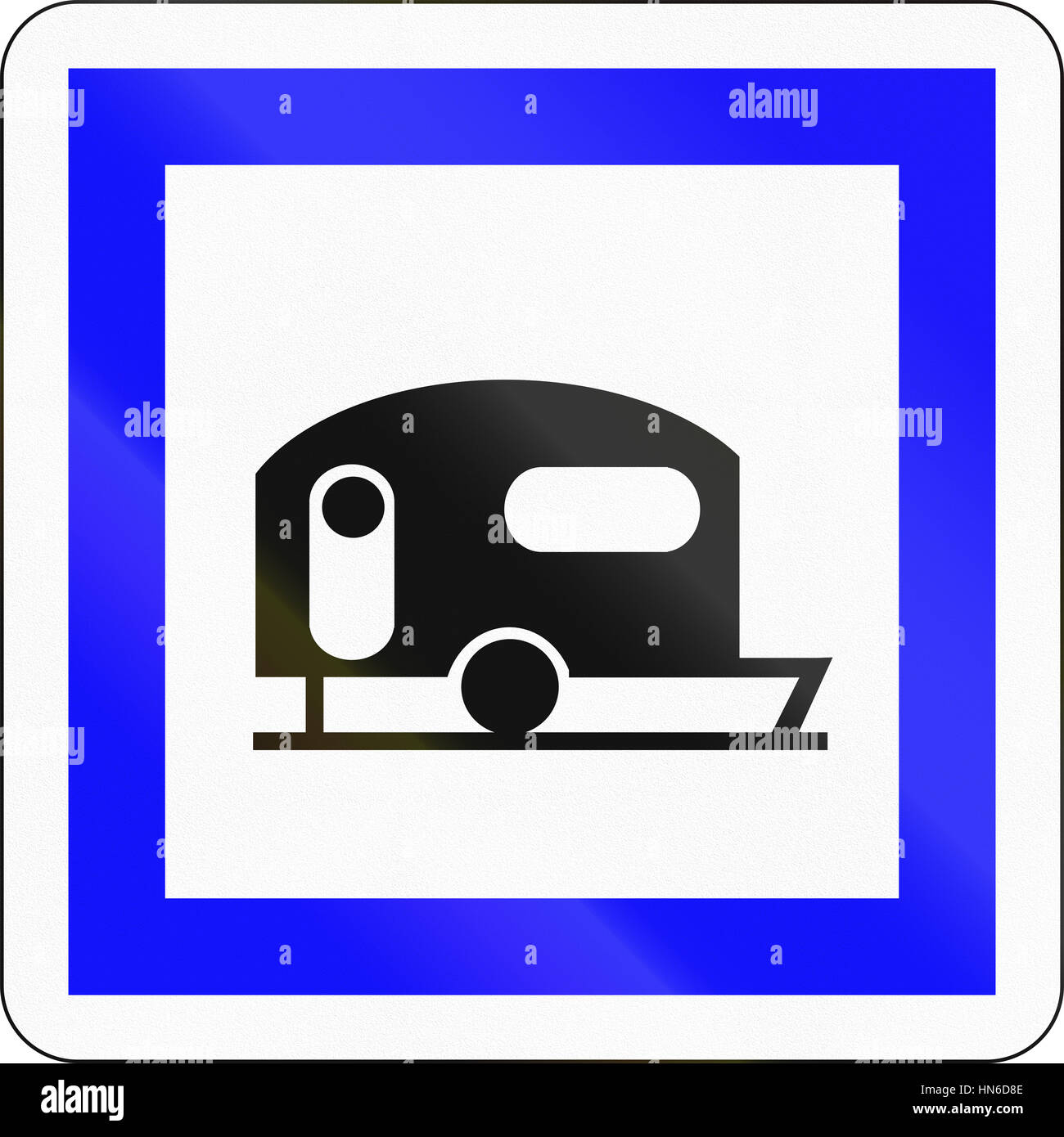 Road Sign Camping Caravan Site High Resolution Stock Photography and ...