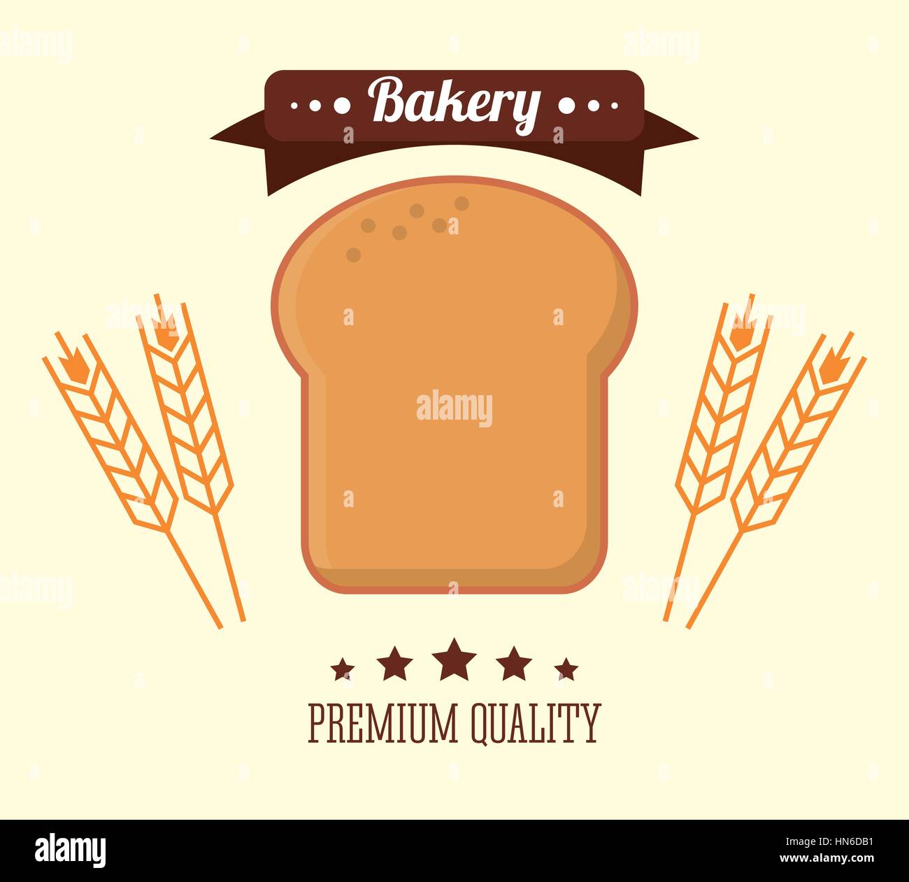 bakery wheat bread premium quality Stock Vector Image & Art - Alamy