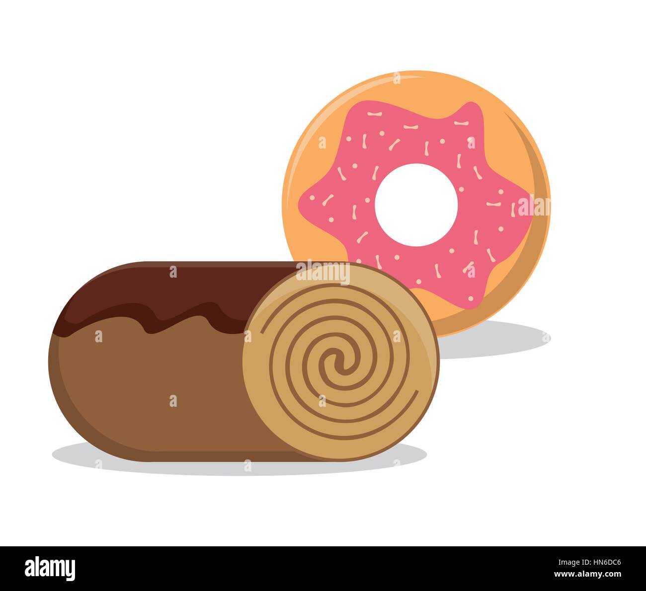 Rye biscuit Stock Vector Images - Alamy