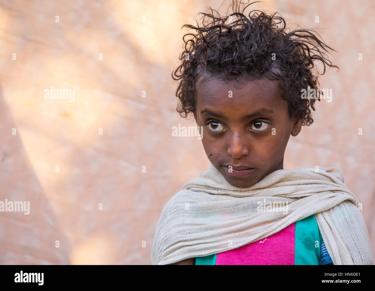 Amhara africa ethiopia girl hi-res stock photography and images - Alamy