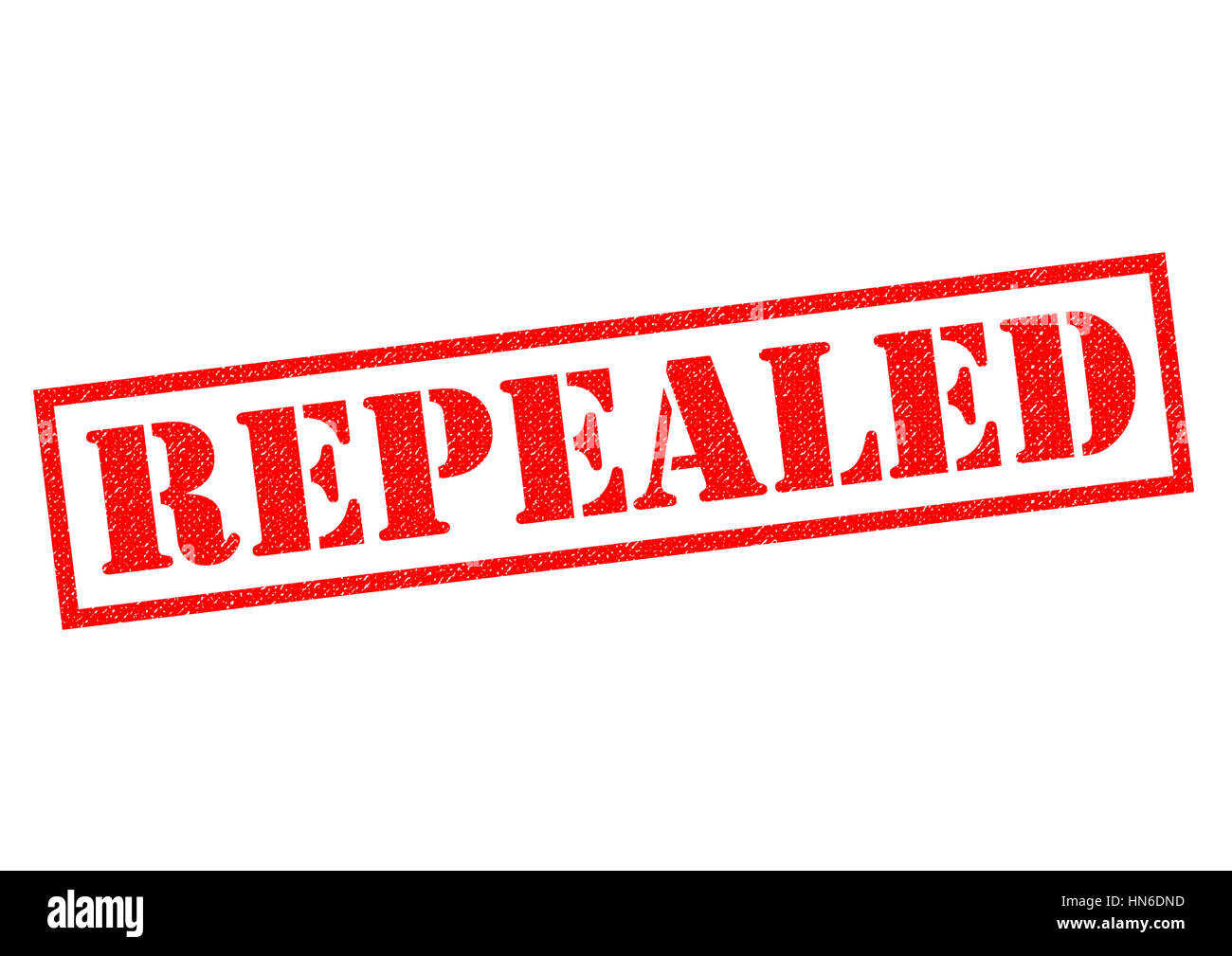 REPEALED red Rubber Stamp over a white background Stock Photo - Alamy