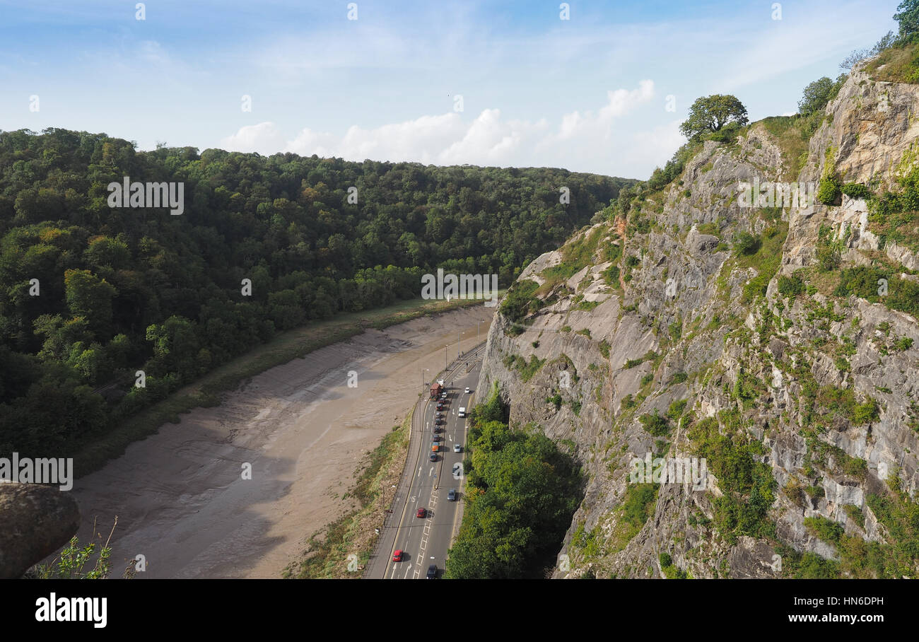 Avon Gorge of River Avon in Bristol, UK Stock Photo - Alamy
