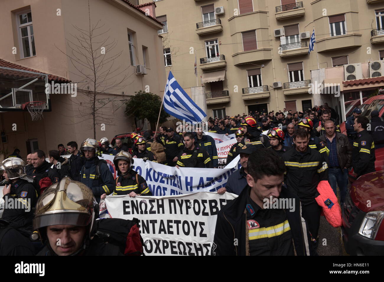 Greek fire brigade hi-res stock photography and images - Alamy