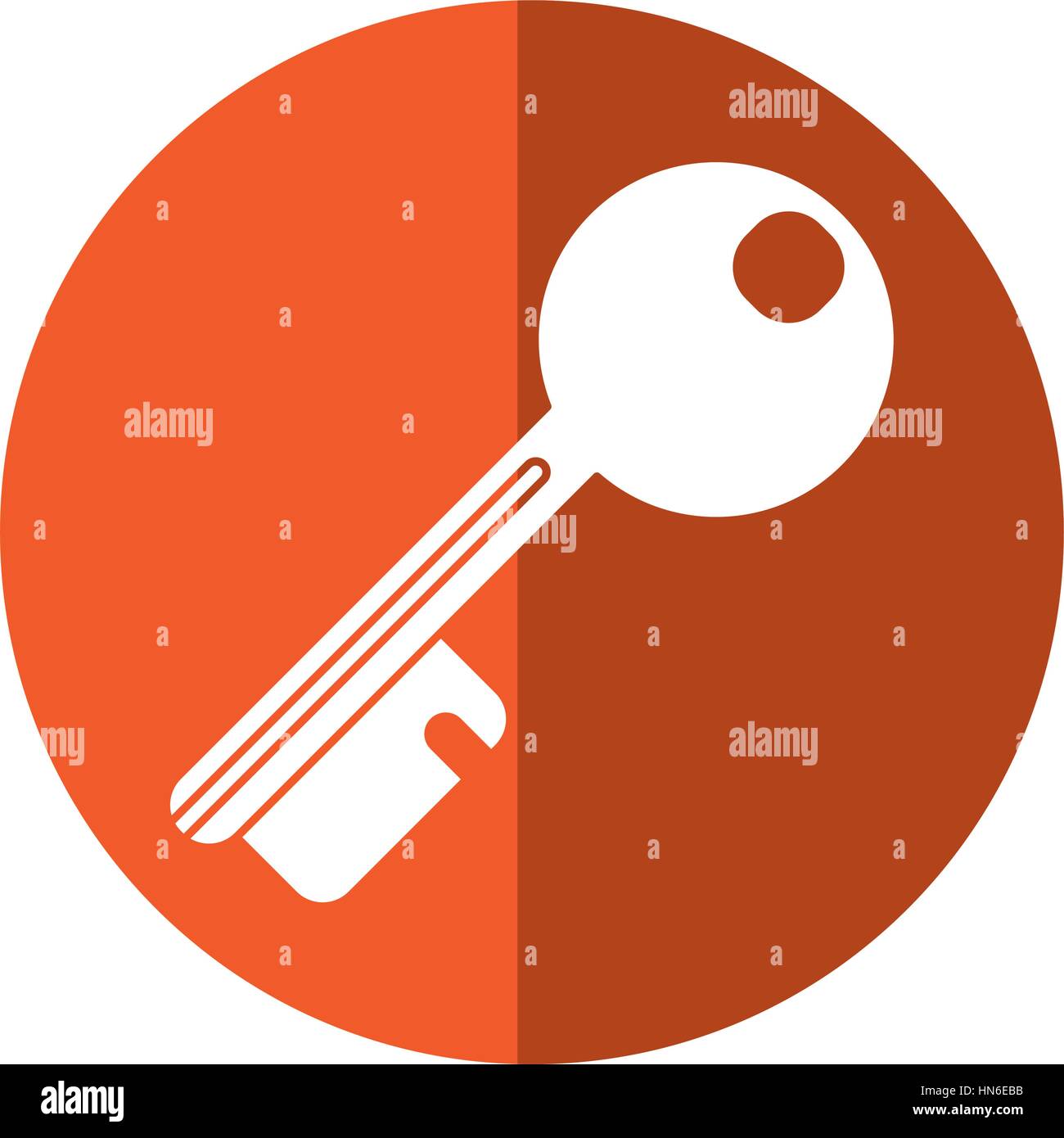 cartoon key steel tool open shadow Stock Vector Image & Art - Alamy