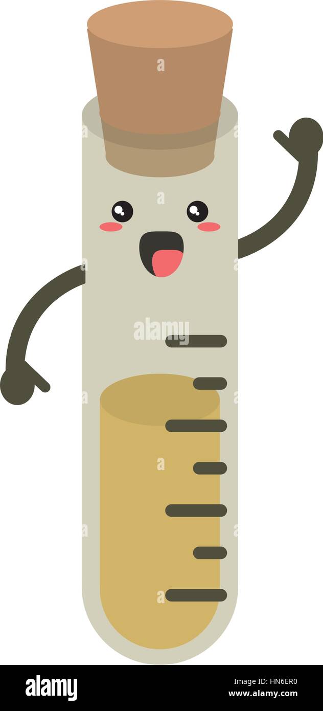 Cartoon test tube laboratory school hi-res stock photography and images ...