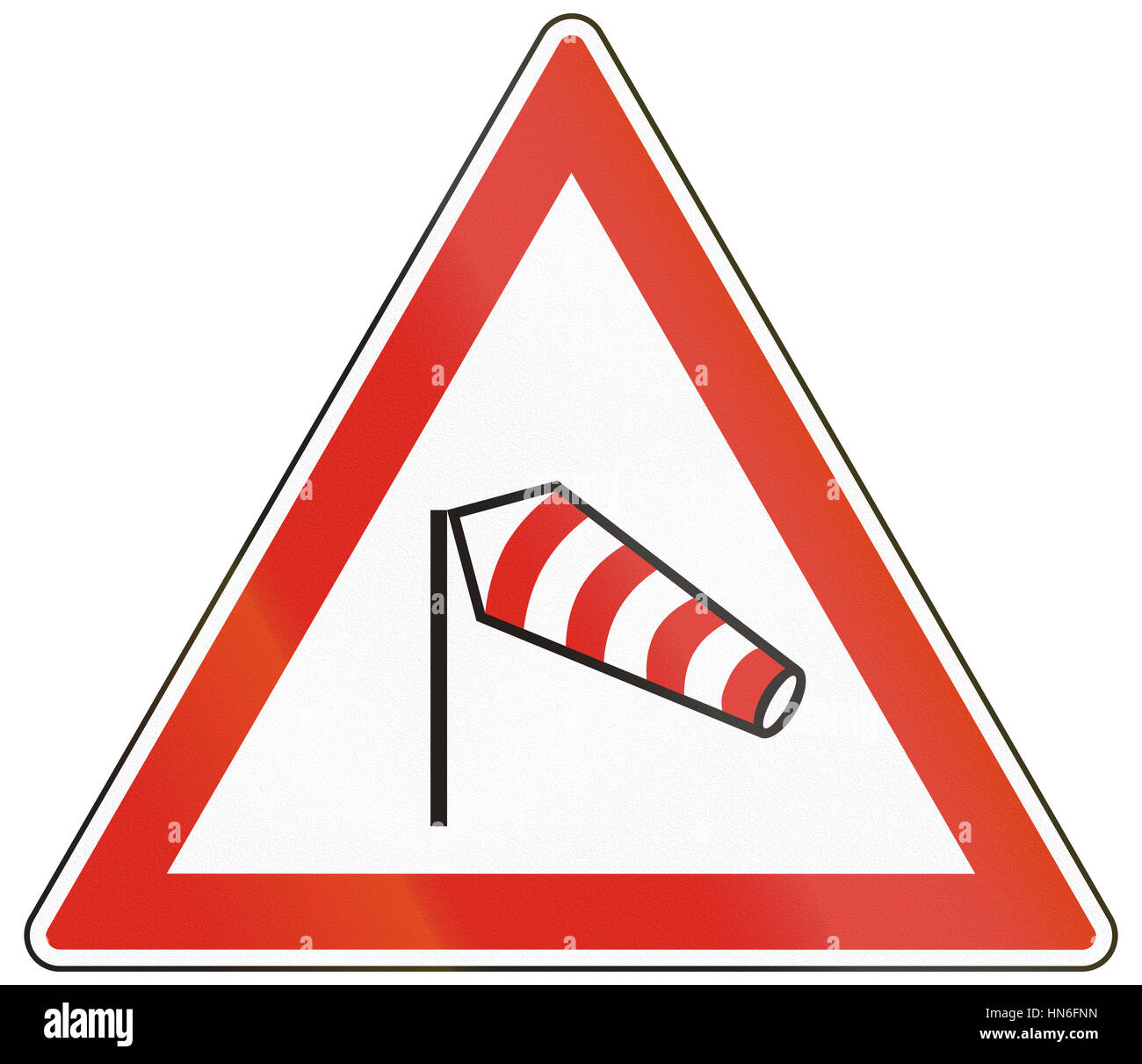 Side wind road sign warning hi-res stock photography and images - Alamy