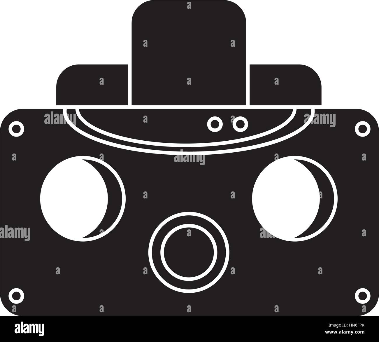 Vr goggles technology pictogram hi-res stock photography and images - Alamy