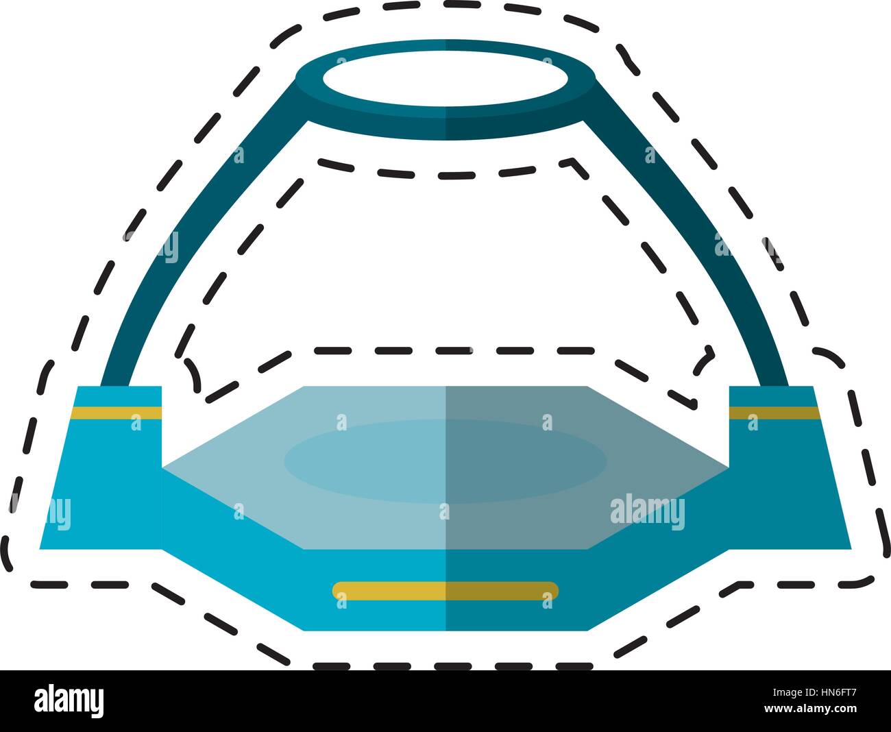 Virtual reality platform icon Stock Vector Images - Alamy