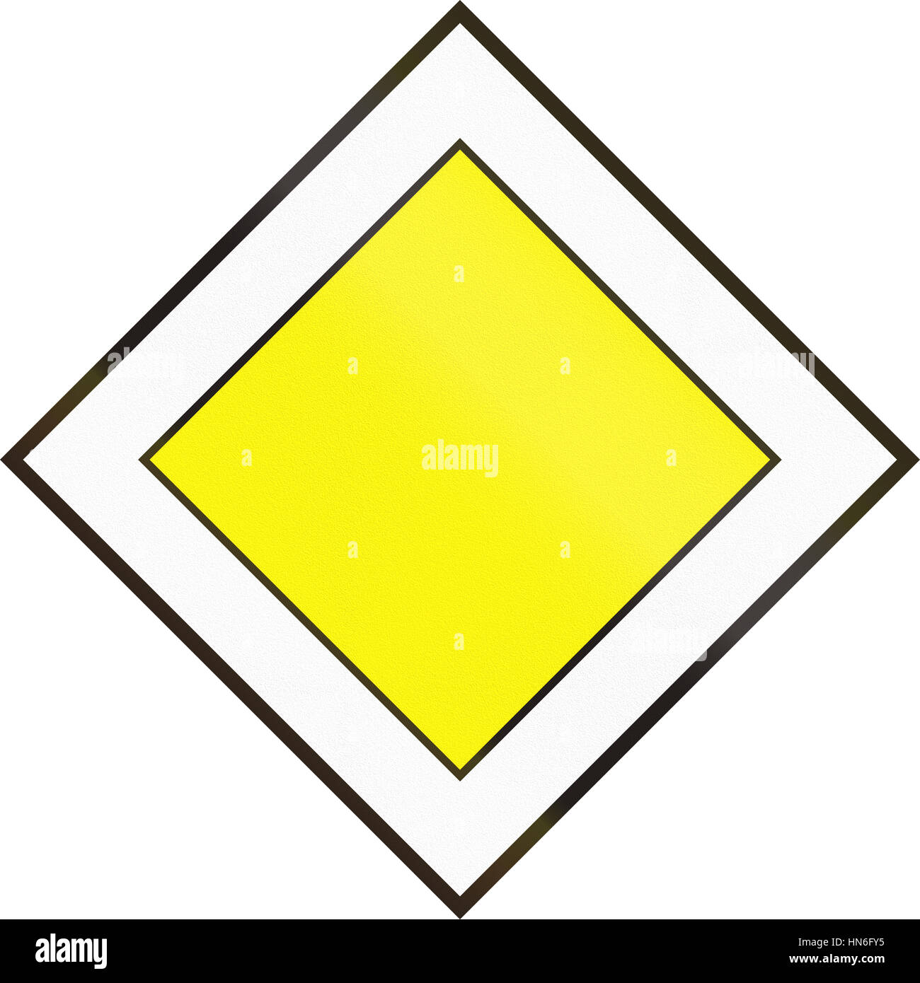 Hungarian regulatory road sign - Priority road Stock Photo - Alamy Hungarian regulatory road sign - Priority road Stock Photo - Alamy