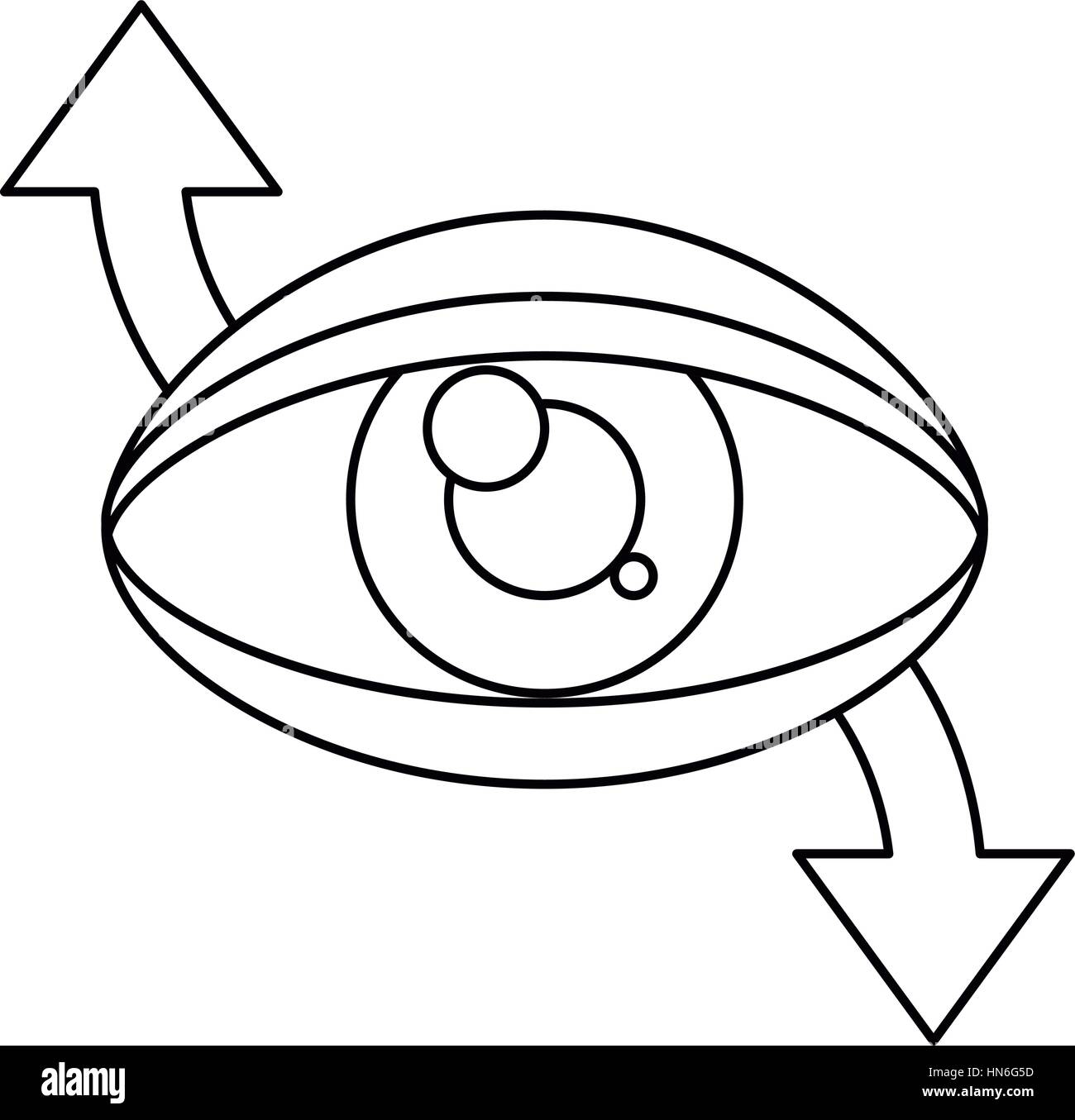 Degree icon linear thin Cut Out Stock Images & Pictures - Alamy