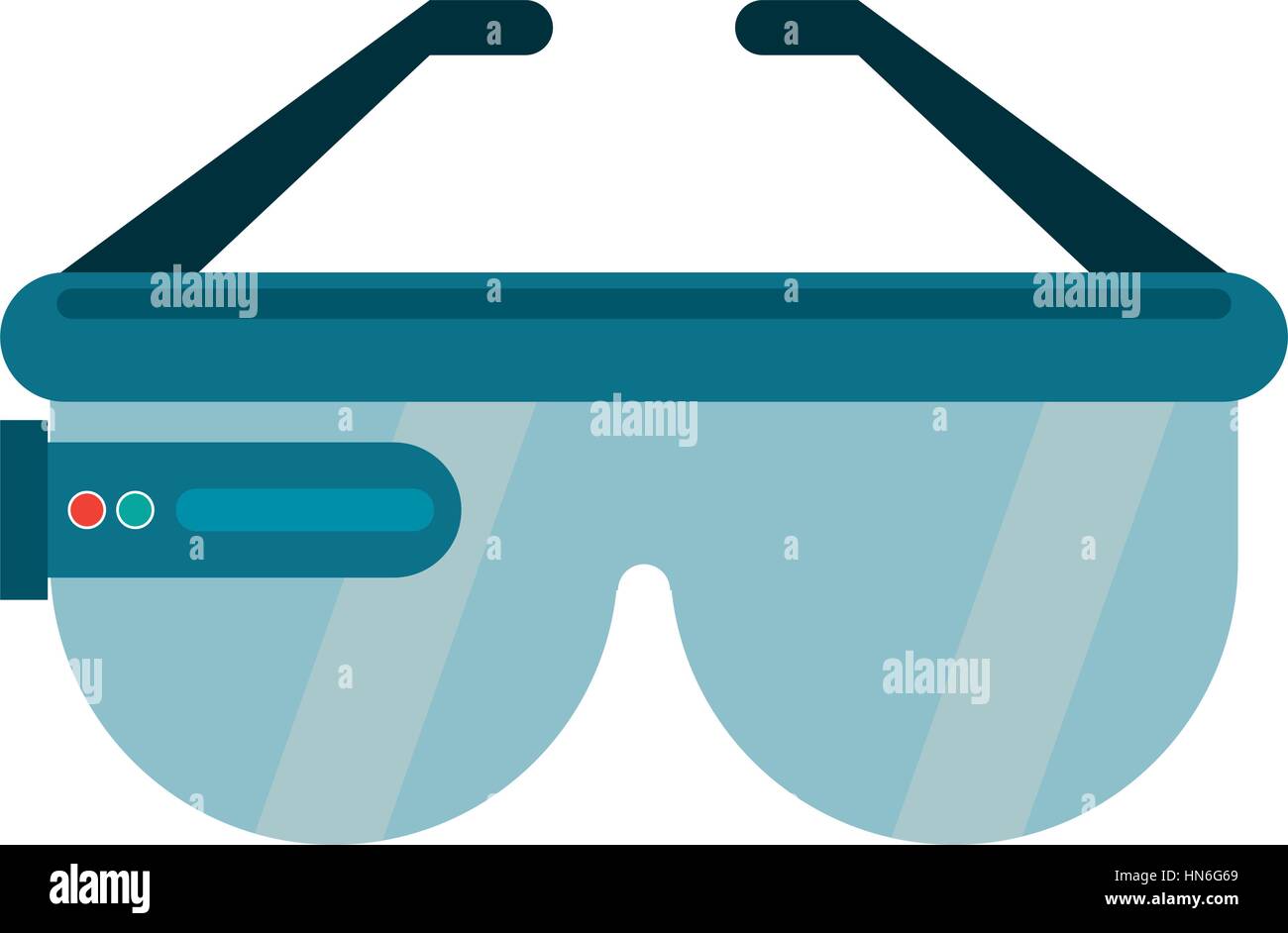 vr glasses smart technology Stock Vector Image & Art - Alamy