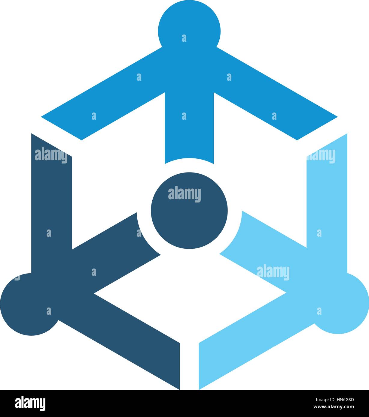 Online Marketing Business Distribution Technology Stock Vector Image ...