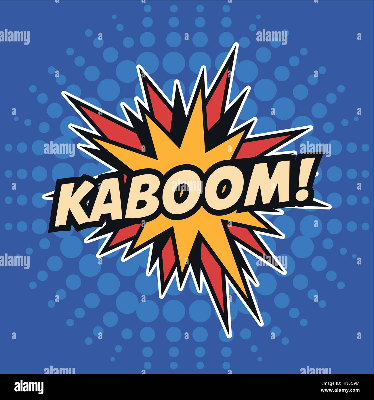 Kaboom pop art hi-res stock photography and images - Alamy