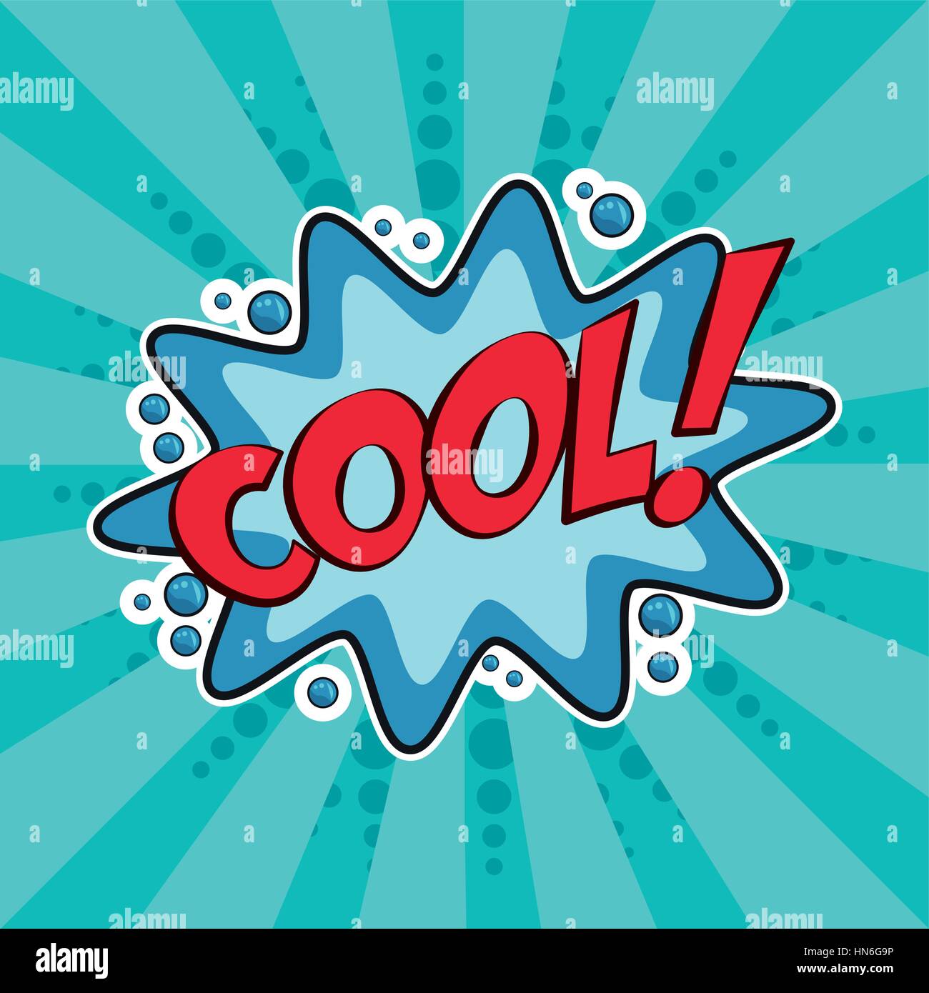 cool pop art text design Stock Vector Image & Art - Alamy