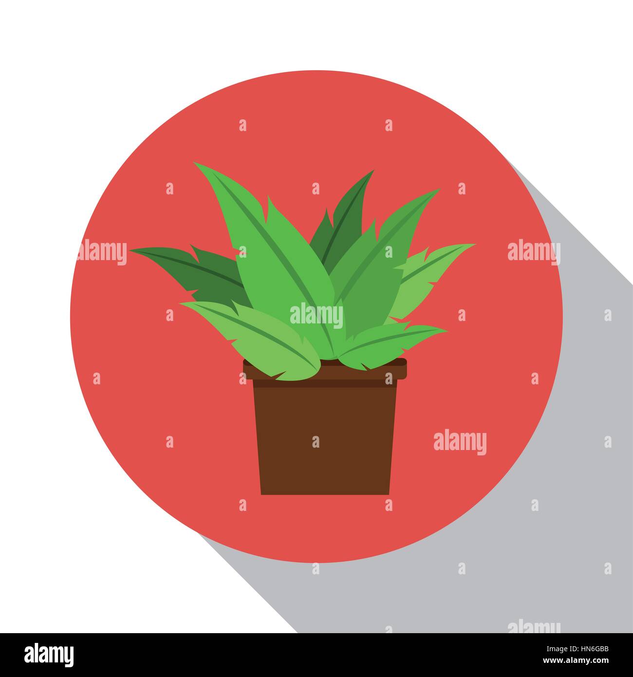 pot plant nature green shadow Stock Vector Image & Art - Alamy
