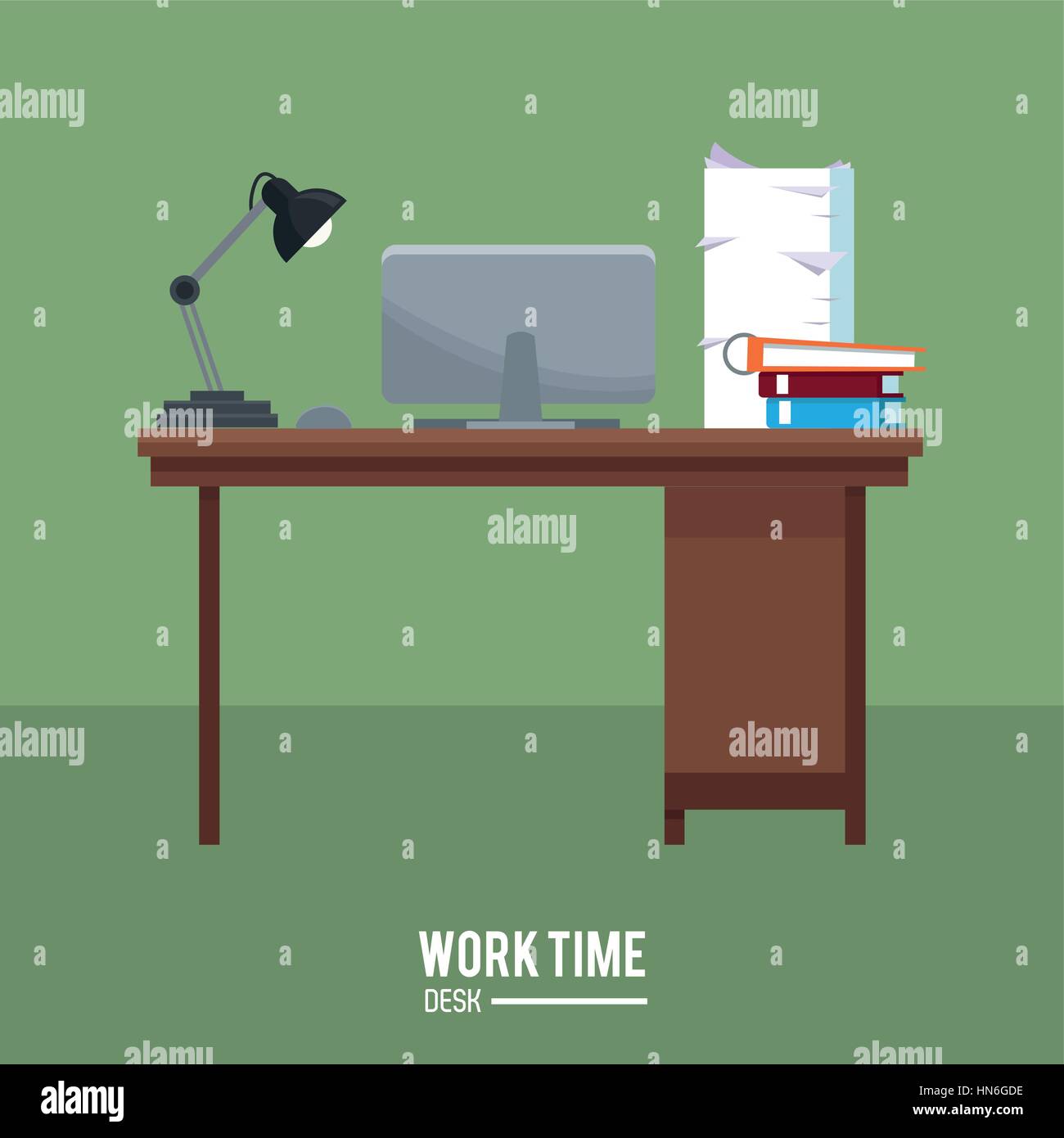 Workday background Stock Vector Images - Alamy