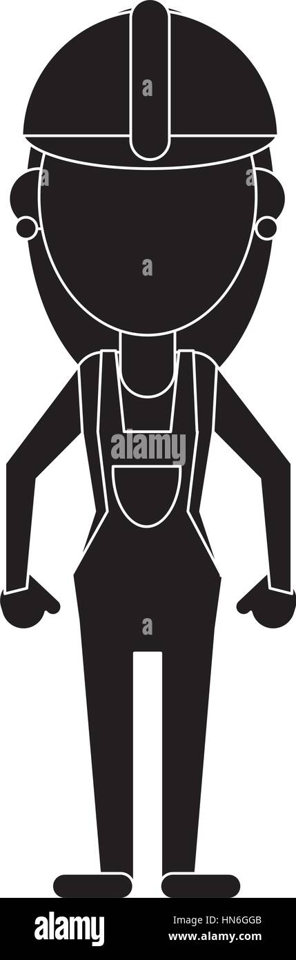 Cotton overalls Stock Vector Images - Alamy