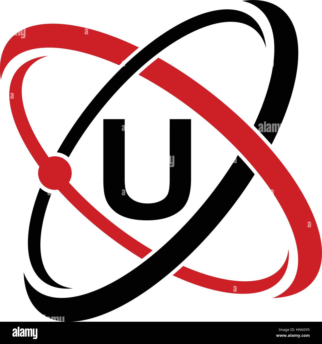 Chemical symbol u Stock Vector Images - Alamy