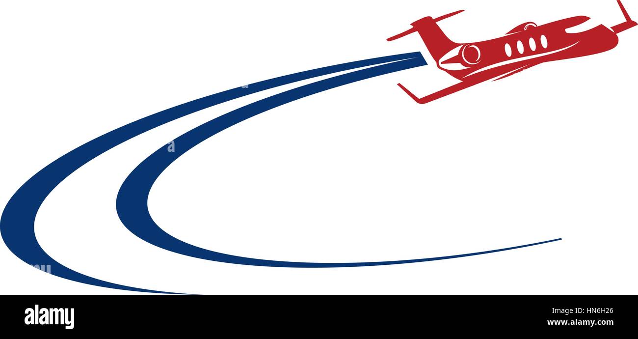 Fast propeller airplane Stock Vector Images - Alamy