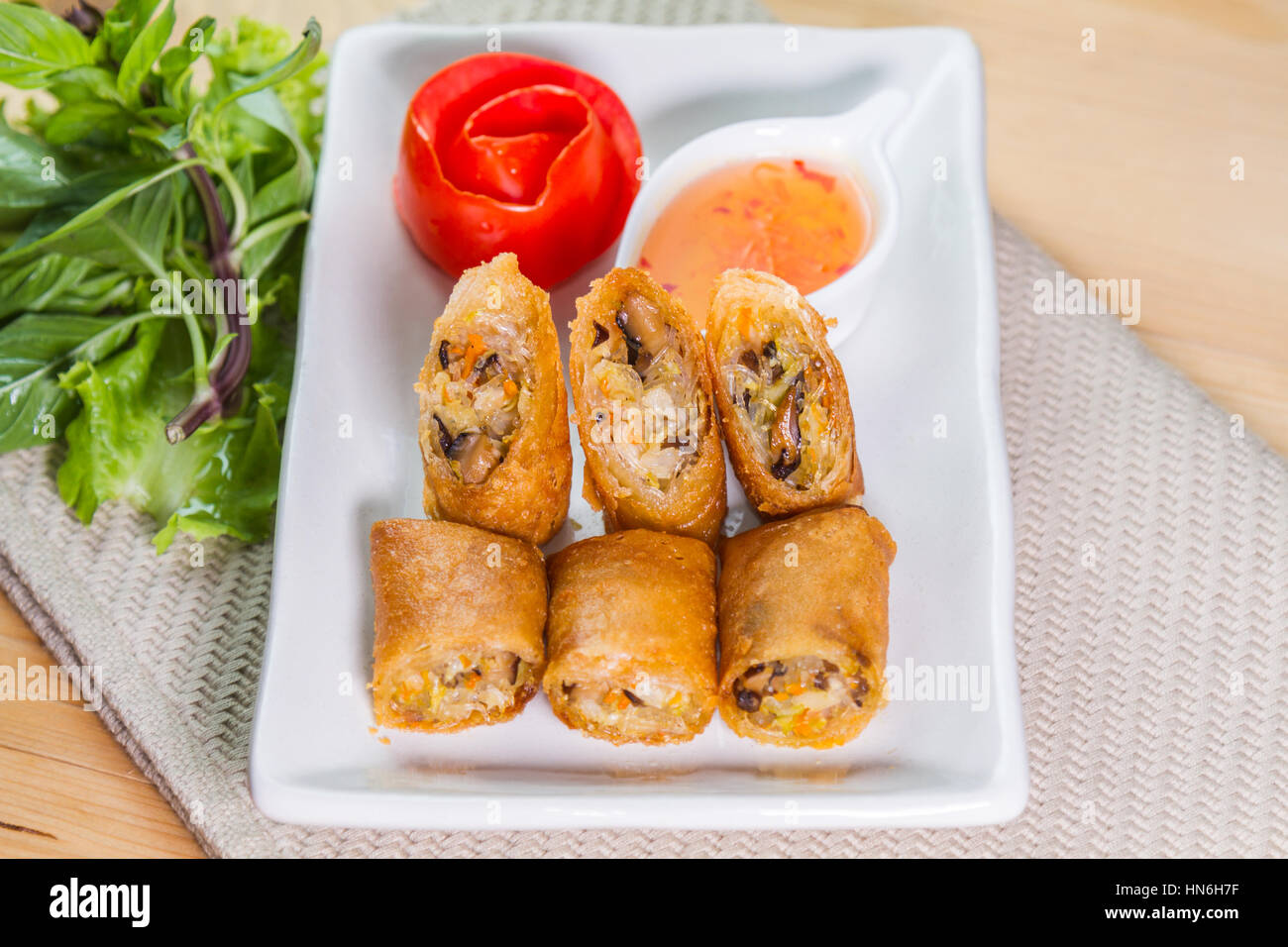 Deep fried rolls hi-res stock photography and images - Alamy