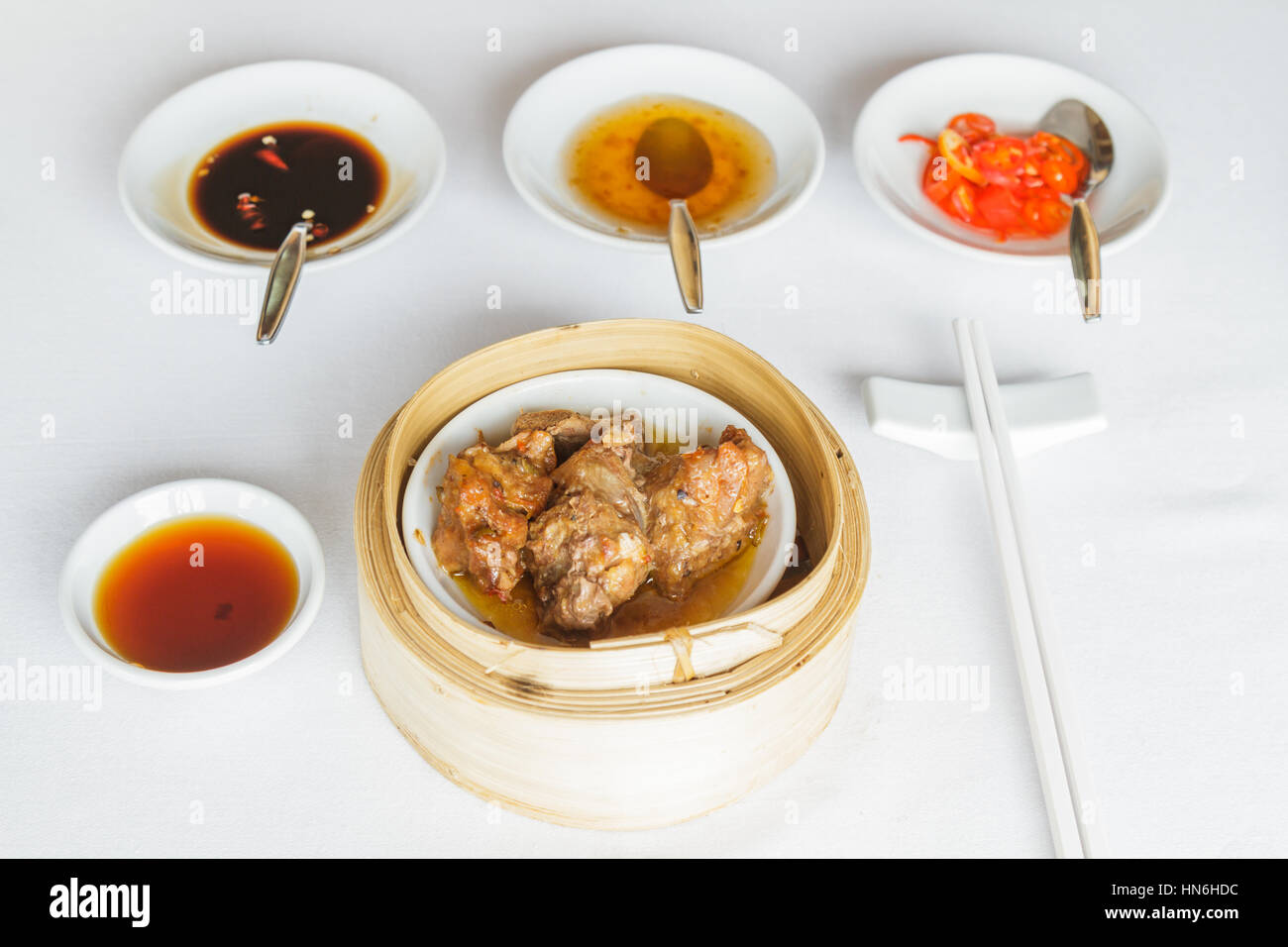 Dim sum steamed pork ribs hi-res stock photography and images - Alamy