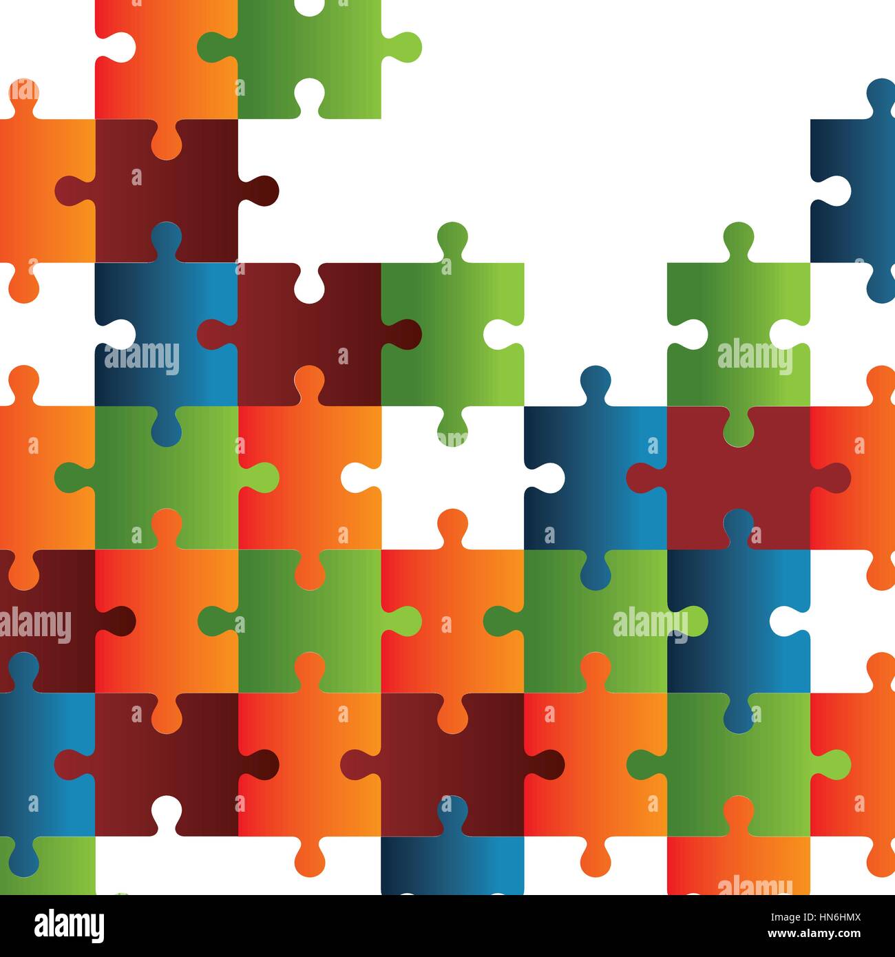 puzzle game pieces isolated icon vector illustration design Stock ...