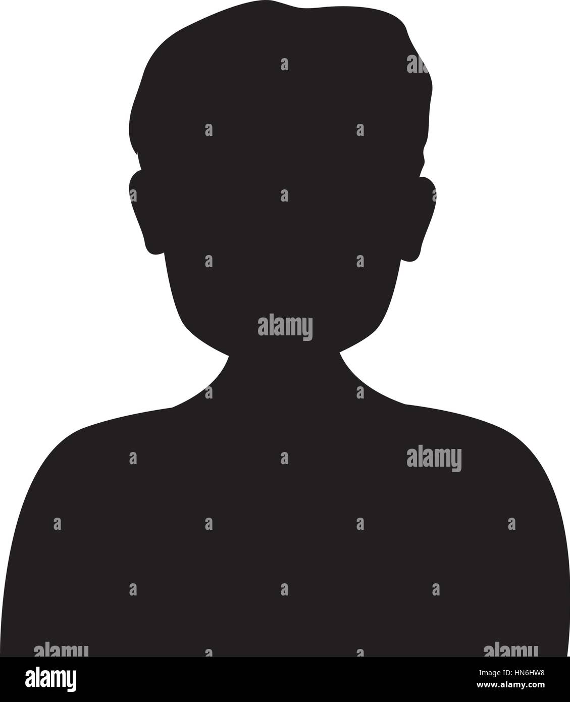 user silhouette button icon vector illustration design Stock Vector ...