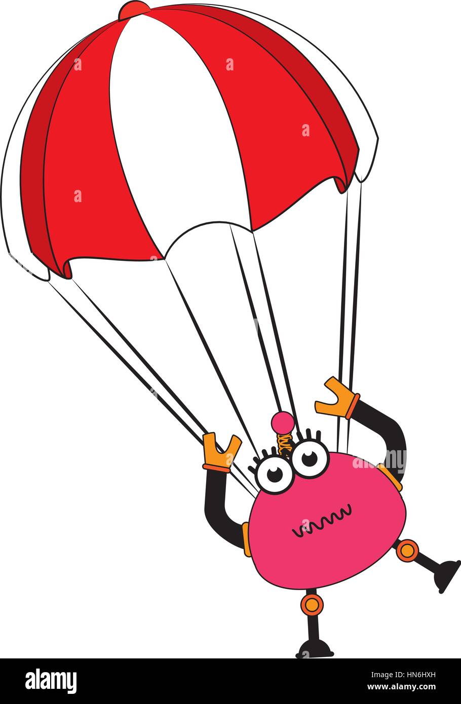 Parachute kids Stock Vector Images - Alamy