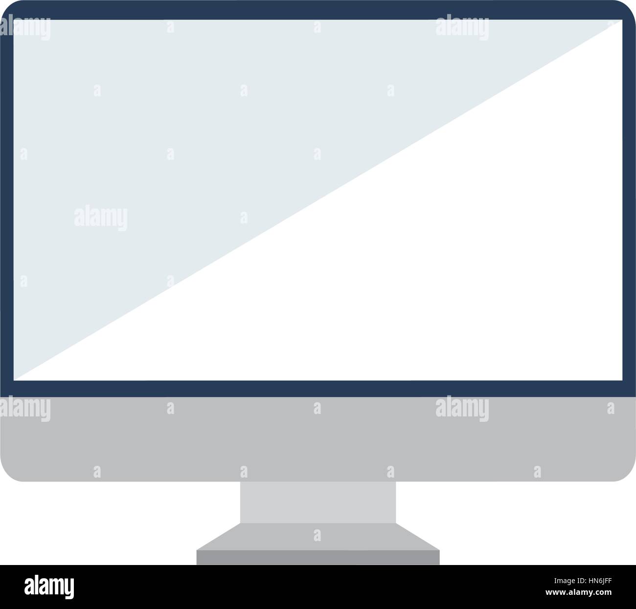 monitor desktop computer icon vector illustration design Stock Vector ...