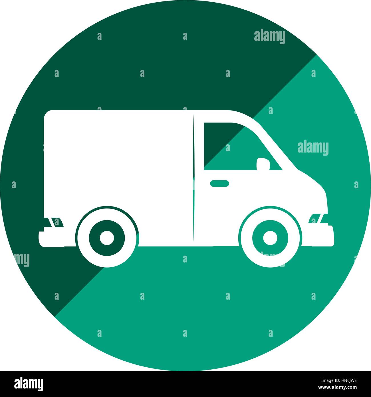 van vehicle isolated icon vector illustration design Stock Vector Image ...