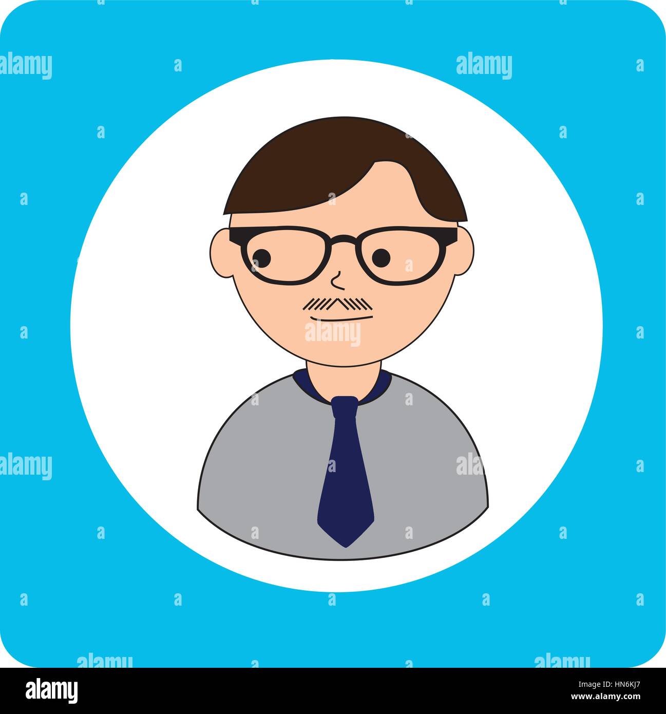 Caucasian guy in shirt Stock Vector Images - Alamy