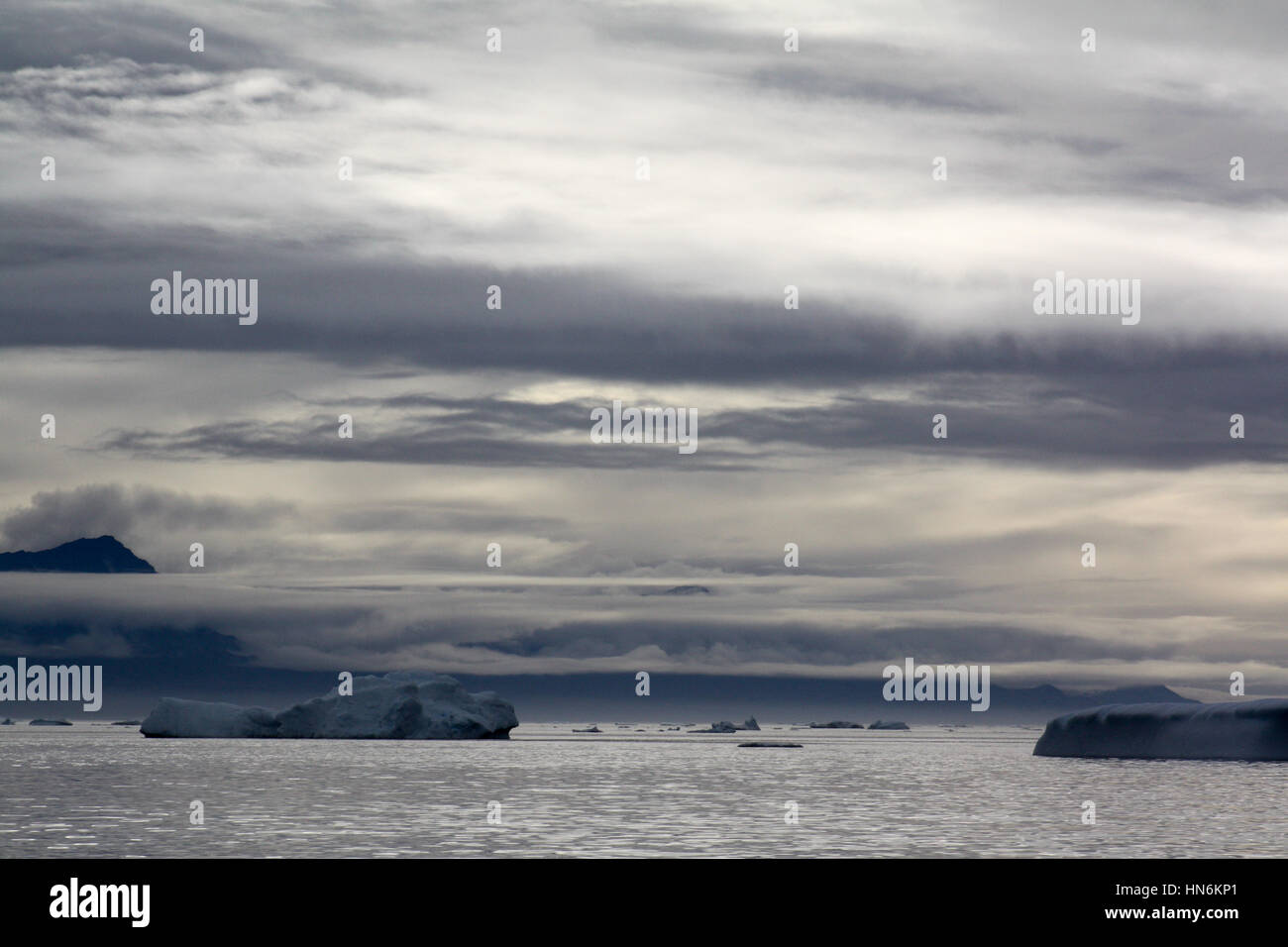Icebergs, Saqqaq, Greenland Stock Photo - Alamy