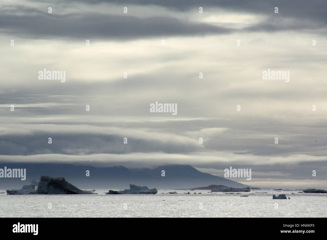 Icebergs, Saqqaq, Greenland Stock Photo - Alamy